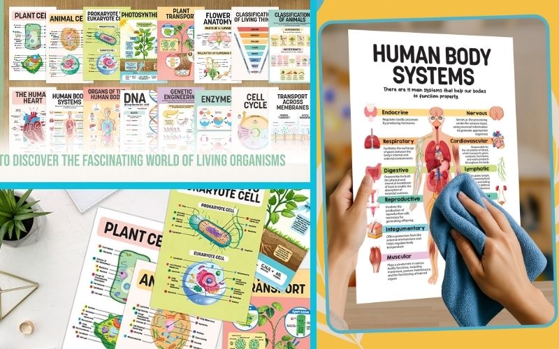 Why Every Science Classroom Needs a Biology Poster Wall – itsdecorably